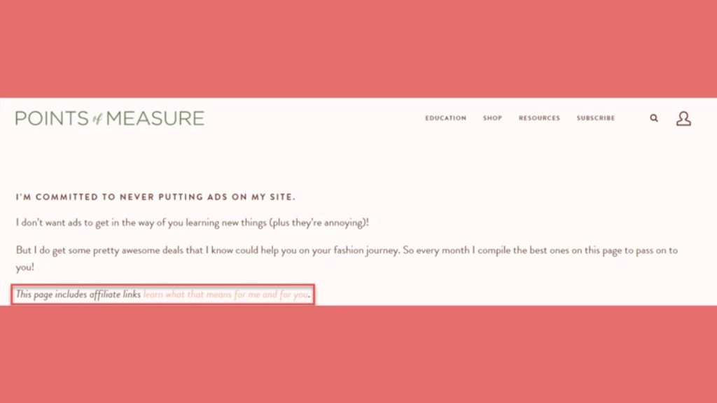 15 Best Affiliate Disclosure Examples & Best Practices - Uppromote